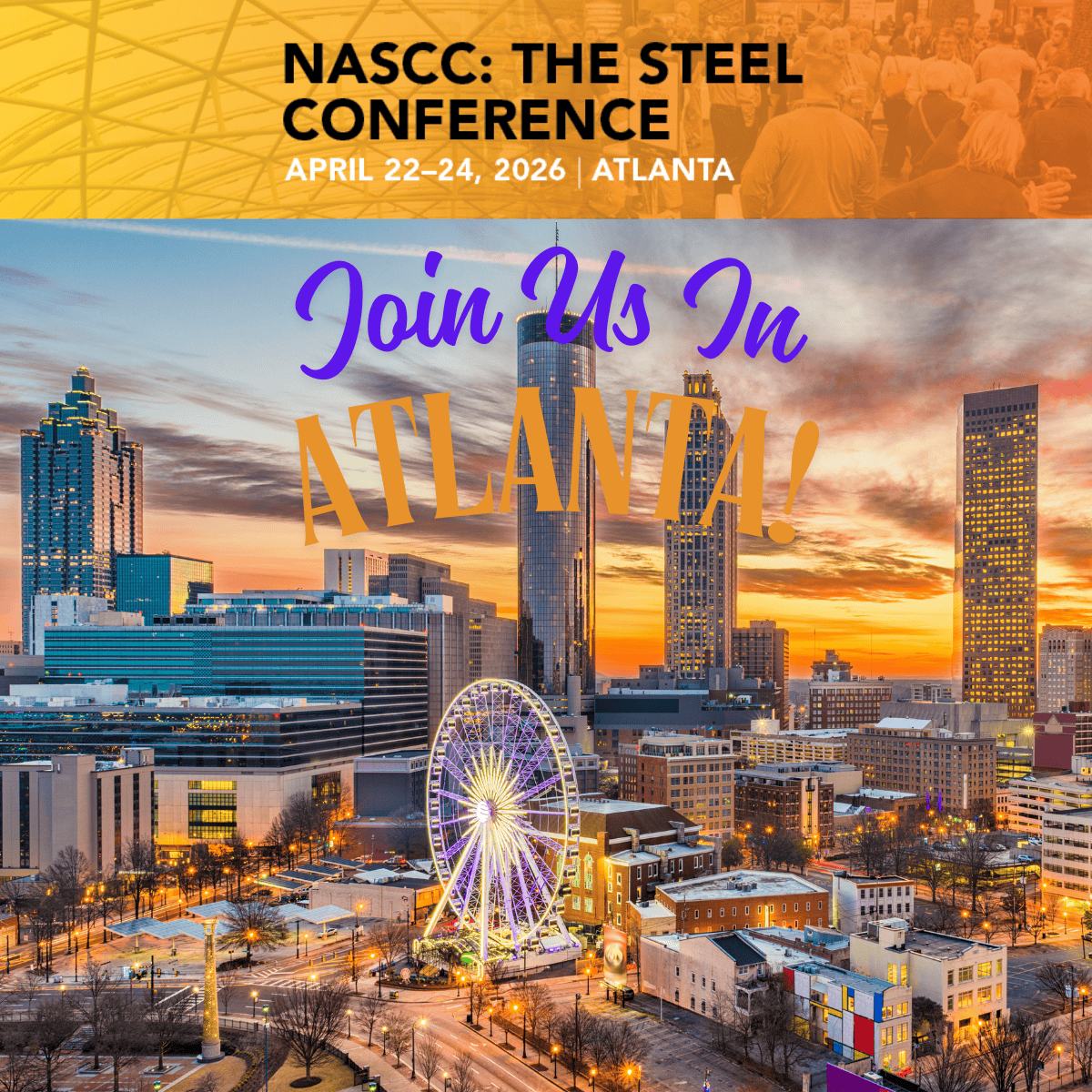 Join The Infra Group at NASCC 2026 - Sugar Steel